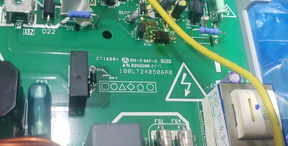 Bosch Main Control Board for BOVA 60 5-Ton Outdoor Split System ...