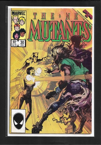 New Mutants #30 (1985): Copper Age Marvel Comics! Secret Wars II! VF ...