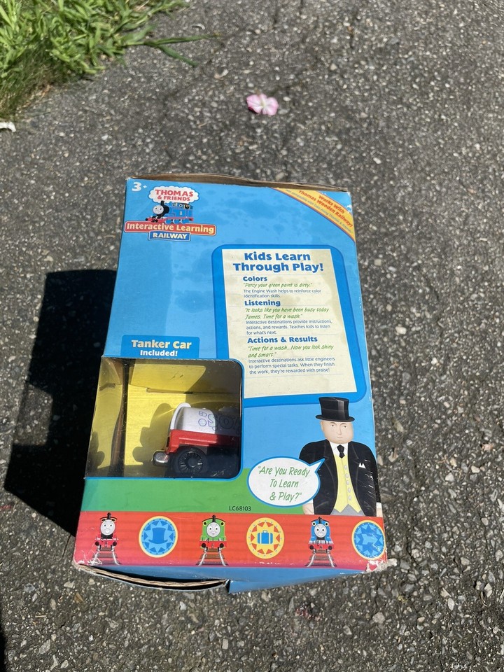 Thomas & Friends Engine Wash Interactive Electronic Learning Railway ...