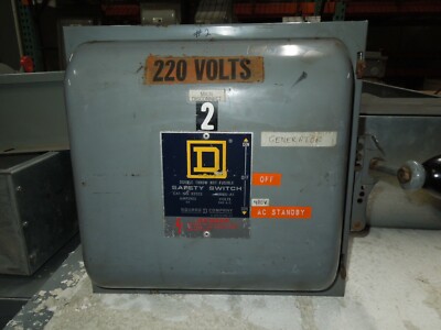 Transfer Switches - Manual Transfer Switch Double Throw