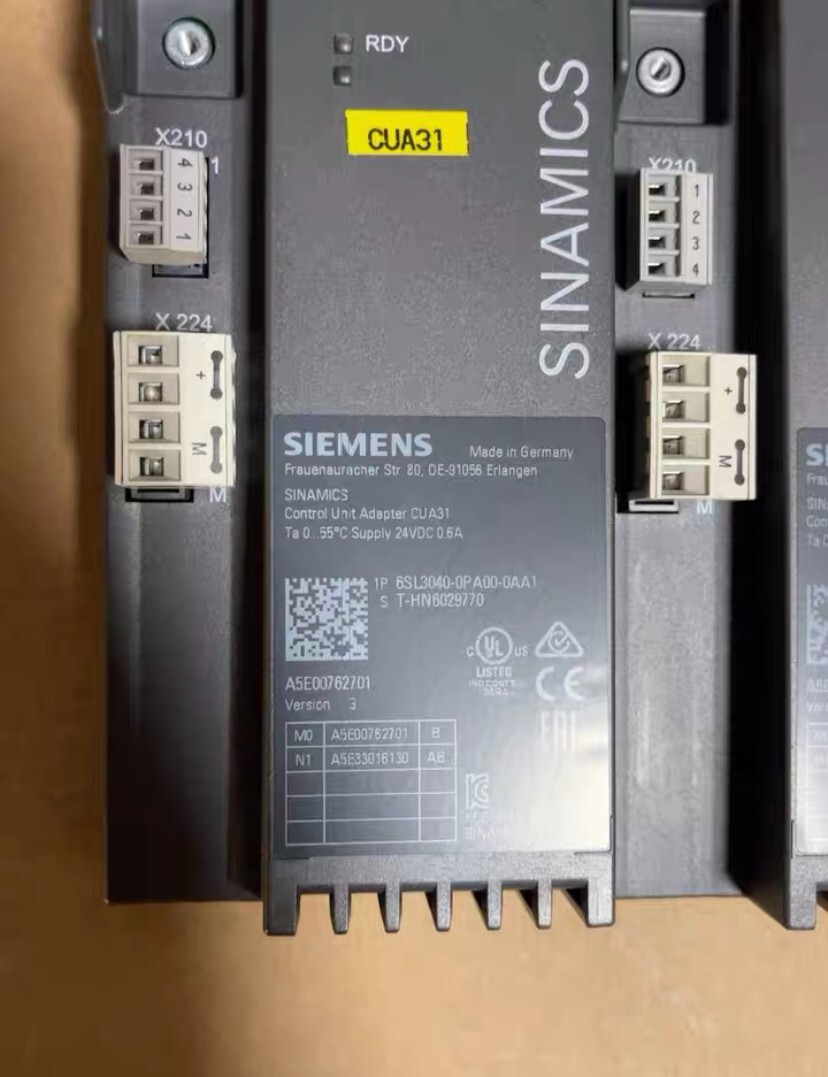 Used 6SL3040-0PA00-0AA1 CUA31 Control Unit Adapter for PM340/PM240-2 ...