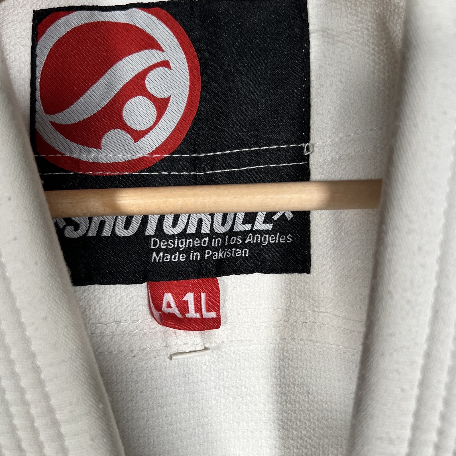 Shoyoroll A1L Gi Top White Gray Patch Top ONLY