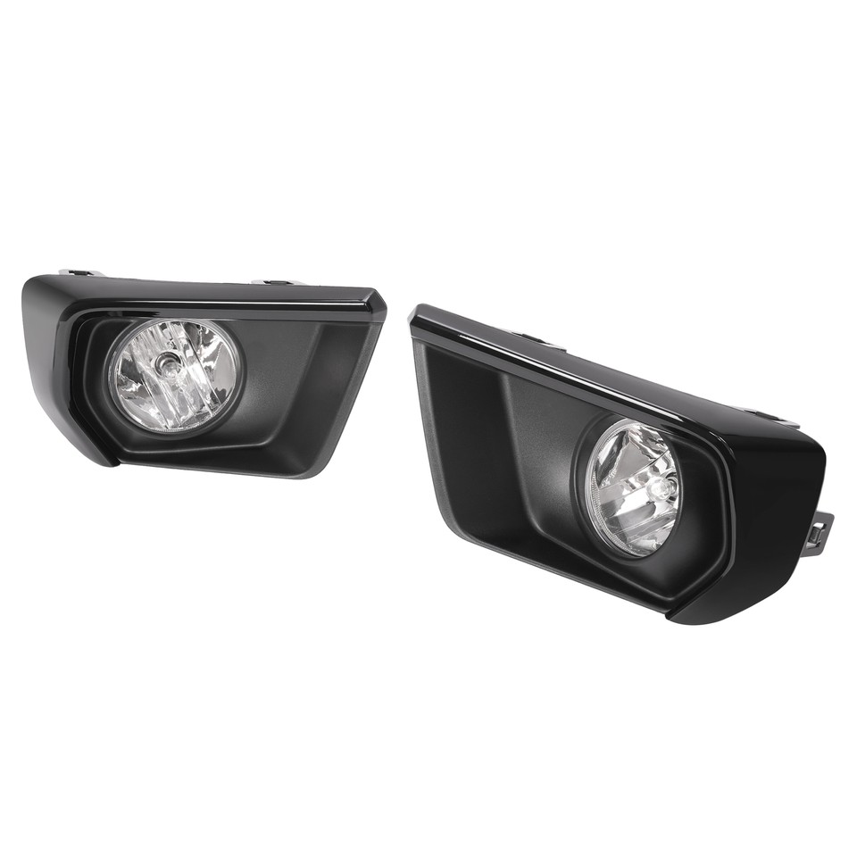 For Chevy Colorado 2021 2022 Fog Light Lamp Kit Set w/Black Bezel Relay ...