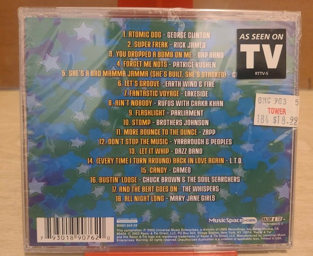 Atomic Funk by Various Artists (CD, Sep-2003, Razor & Tie) for sale ...