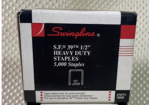 Swingline Heavy Duty Chisel Point Staples for SF 39 Heavy Duty Staplers ...