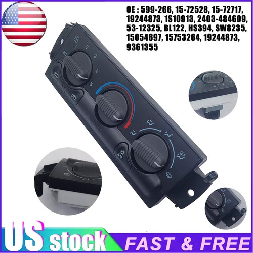 Heater A/C Climate Control Module Panel for 1999-2002 Chevy Tahoe ...