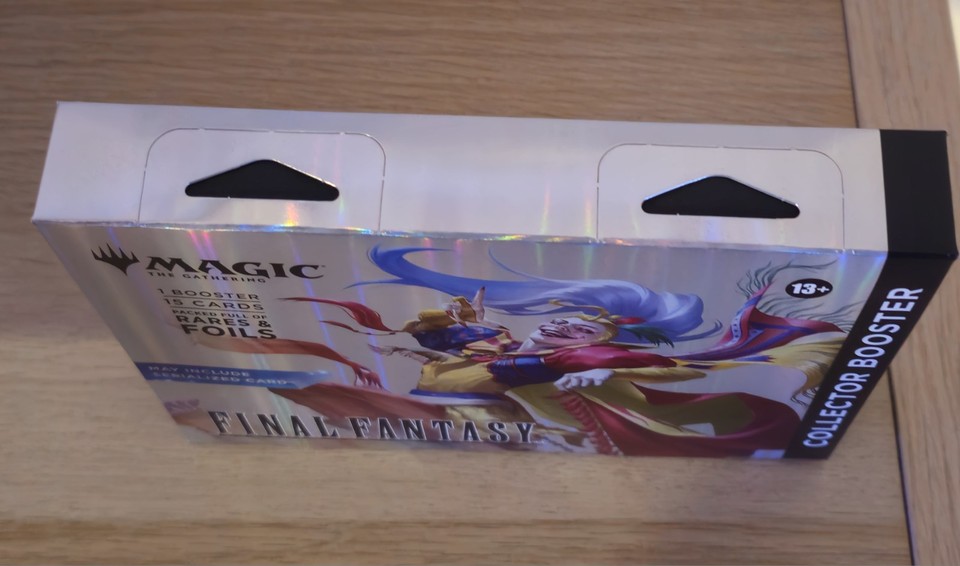 Magic The Gathering MTG Final Fantasy Collector Booster Pack Omega Box ...