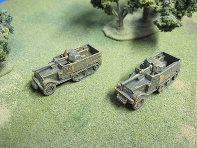 15mm WWII GMC 3inch Anti-tank Halftrack platoon (5 vehicles) | eBay