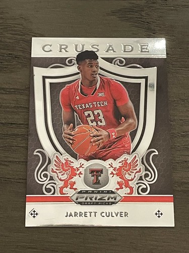 2019-20 Prizm Draft Picks Crusade Jarrett Culver #83 Texas Tech | eBay
