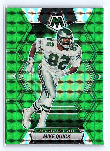 2023 Panini Mosaic Mike Quick Green Mosaic Prizm #200 - Philadelphia ...