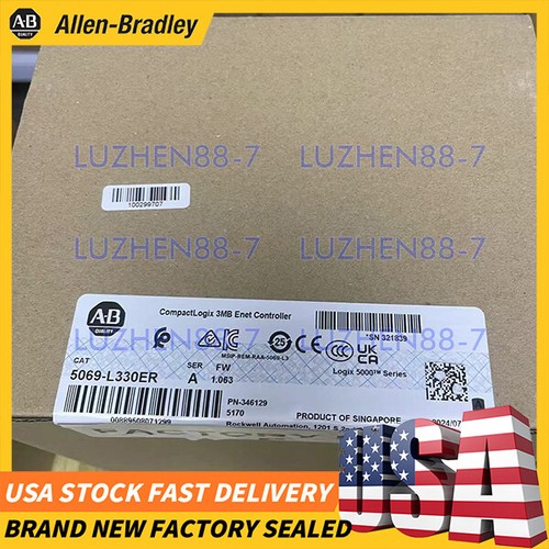 NEW AB 5069-L330ER Series A CompactLogix 3MB Enet Controller 5069L330ER ...