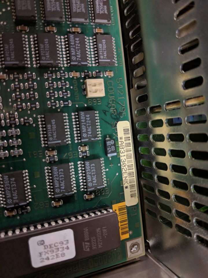 DEC 54-21795-01 VAXStation 4000/90/90A/96 Cougar Graphics Tested - 30 ...