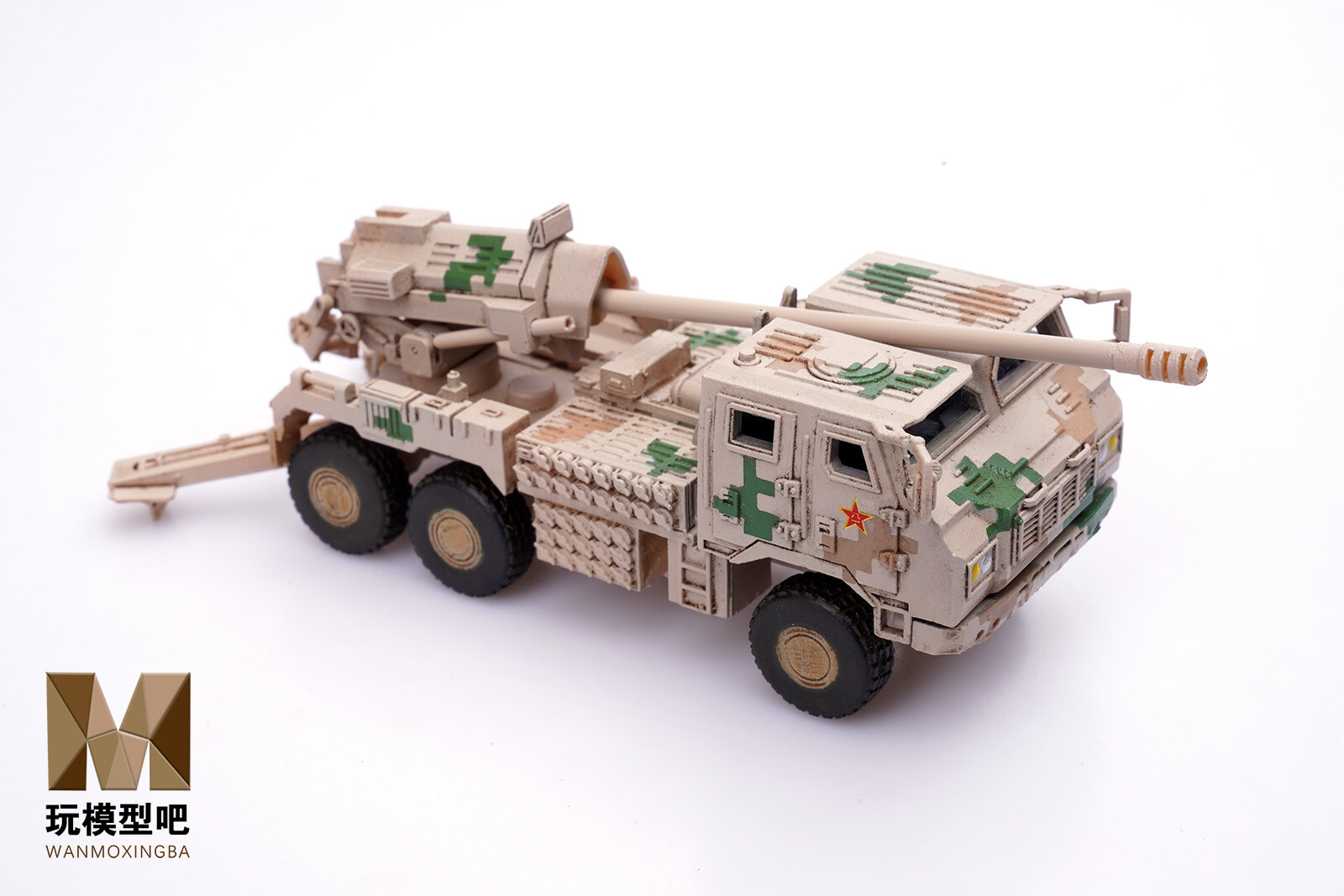 Yihe 1/72 Chinese PCL-181 155mm Vehicle Mounted Howitzer Desert Digital ...