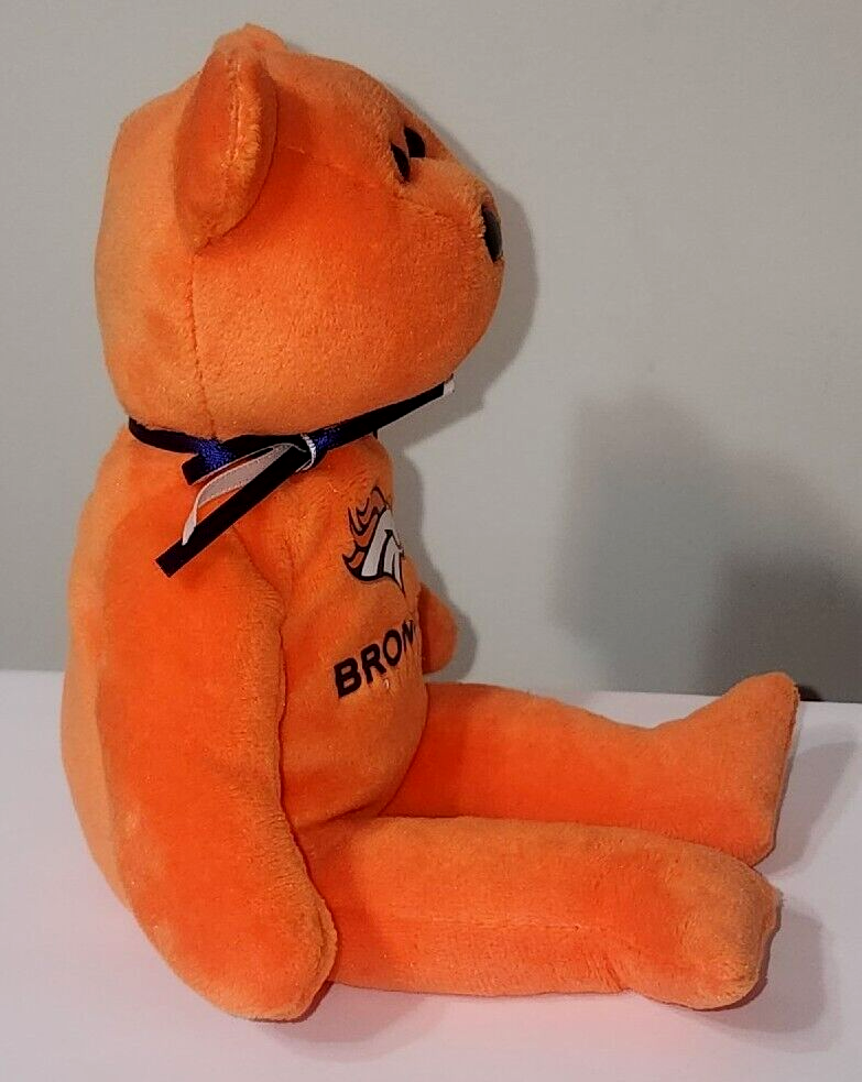 Ty Beanie Baby DENVER BRONCOS NFL Football Bear 8.5" NEW MWMTs Plush ...