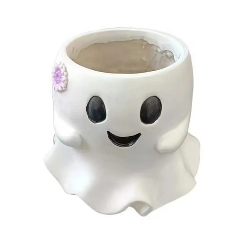 Ghost Bucket Vase Halloween Ghost Treat Buckets Halloween Ghost Bucket ...