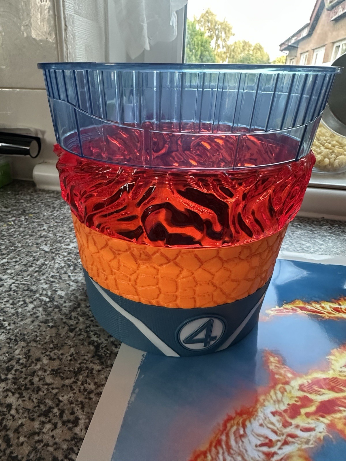 Fantastic 4 Odeon Regal Exclusive Popcorn Bucket And Cup | eBay UK