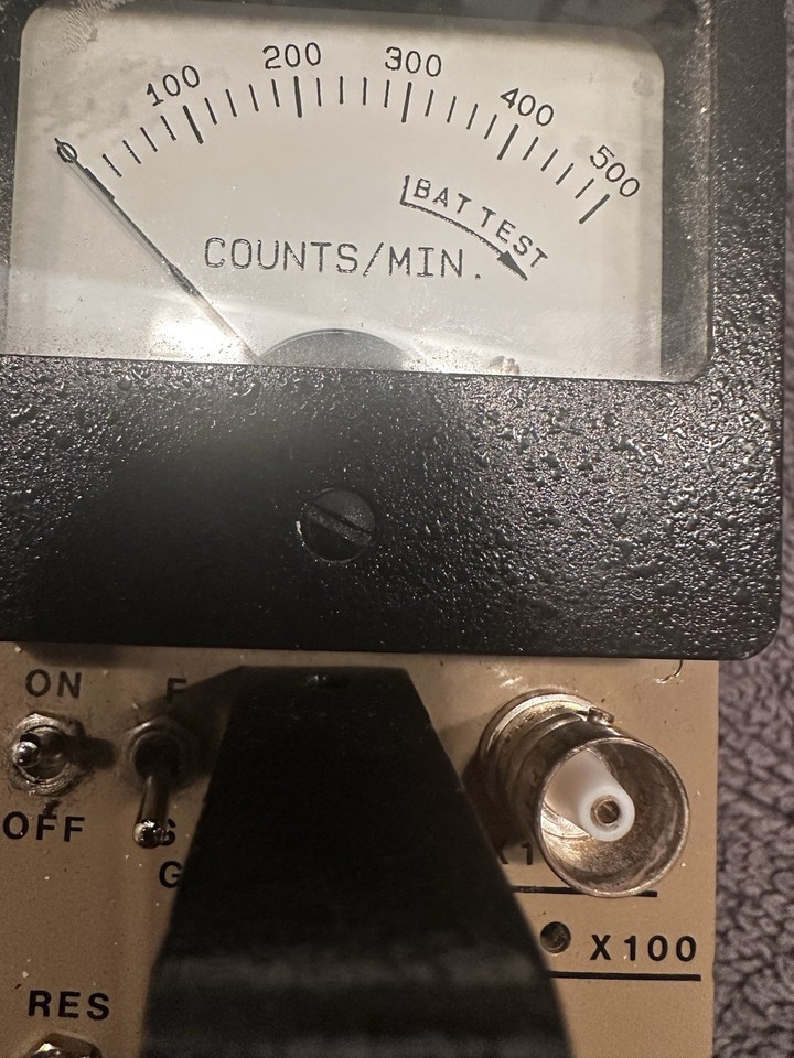 LUDLUM Model 12 Geiger Counter Survey Meter | eBay