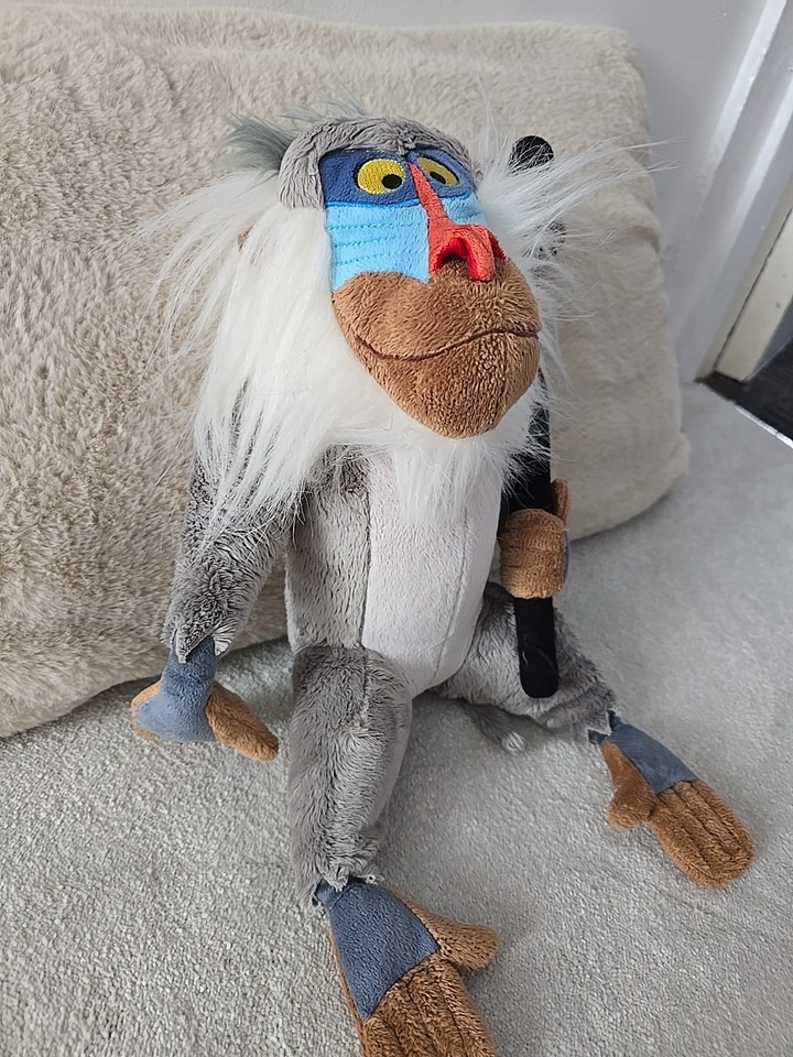 Disney The Lion King Rafiki Baboon Plush 14” Soft Toy Loose Genuine | eBay