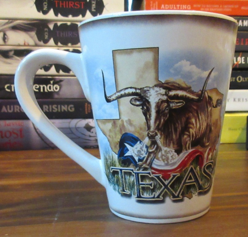 Texas Mug Longhorn Lone Star State Coffee Tea Cup 16oz | eBay