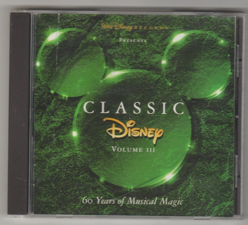 Classic Disney Volume III (60 Years Of Musical Magic) CD 1996 | eBay