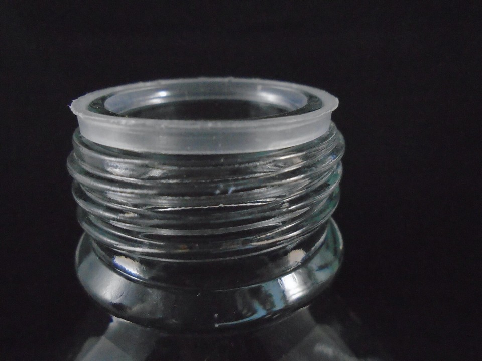 VWR Glass 1000mL 1L Round Media Storage Bottle GL-45 Screw Cap 89000 ...
