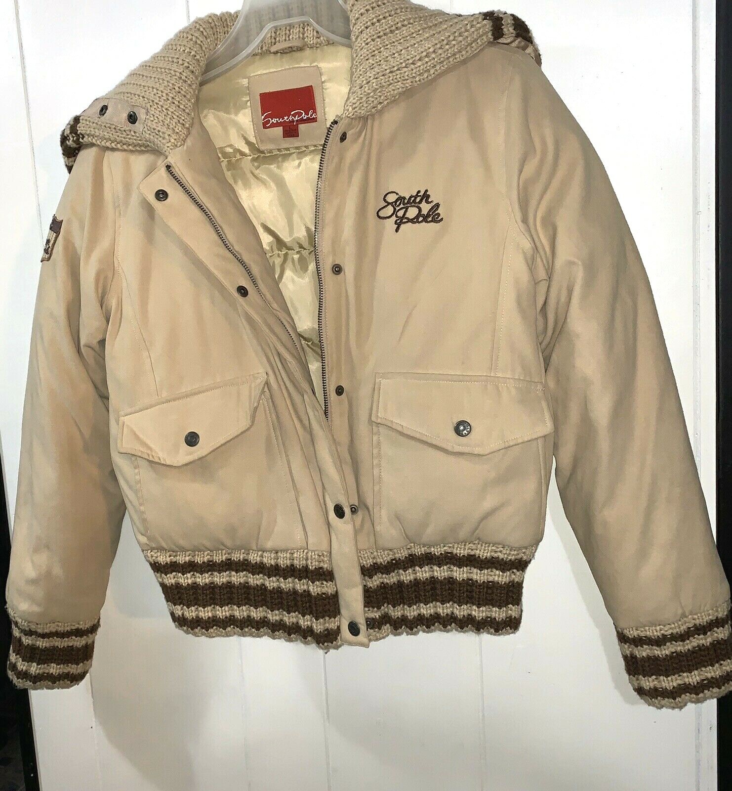 South Pole Jr. Collection Down Feather Bomber Jacket … - Gem