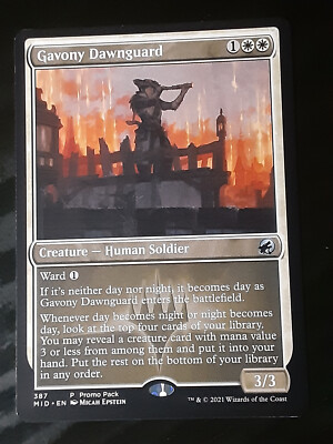 Gavony Dawnguard Promo , Innistrad MH, NM , MTG ,FREE SHIPPING | eBay