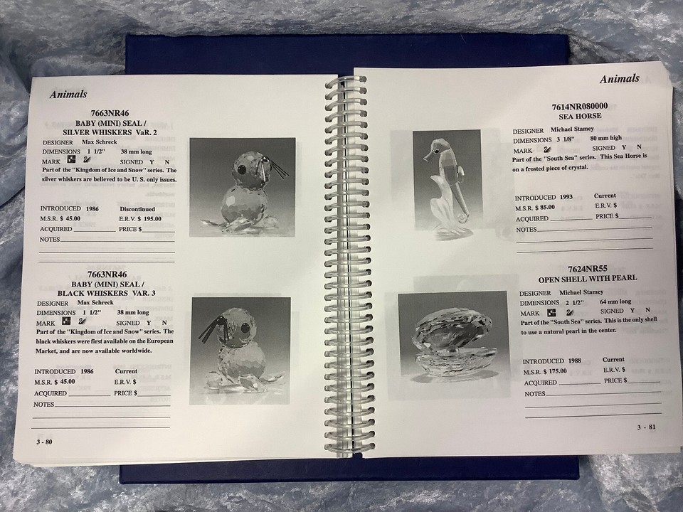 Swarovski Book: Warner's Blue Ribbon Books on Swarovski Crystal (1997 ...