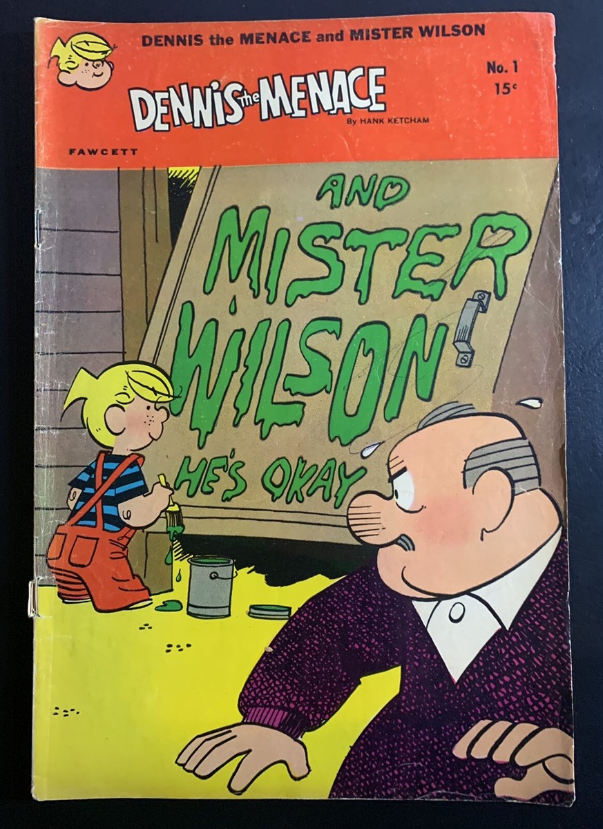 Original Mr Wilson Dennis The Menace