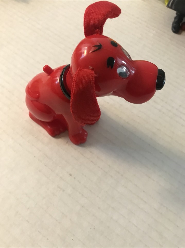 2003 Clifford The Big Red Dog Scholastic Plastic Shaking Head Figure 4 ...
