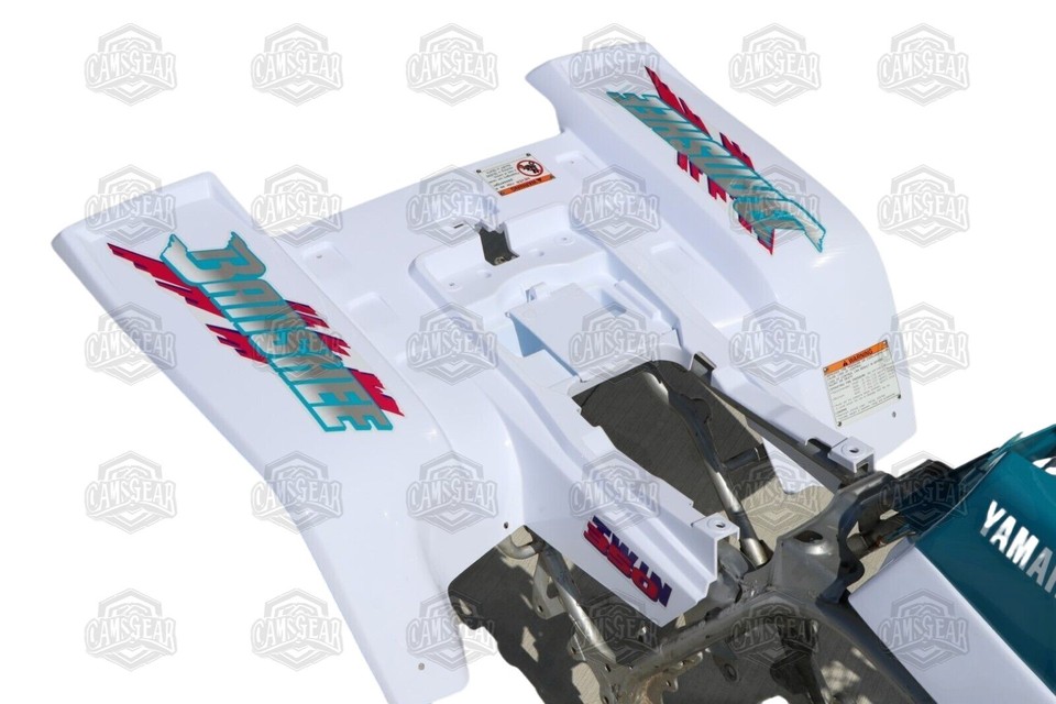 NEW 1992 Yamaha Banshee Teal White Plastics Fenders with Graphics Like ...