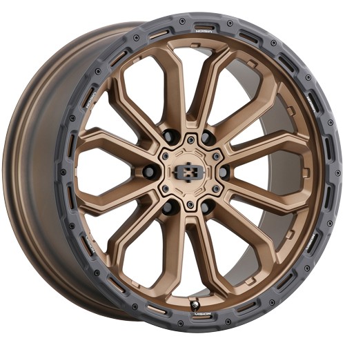 Vision 405 Korupt 20x10 6x5.5" -25mm Bronze Wheel Rim 20" Inch ...