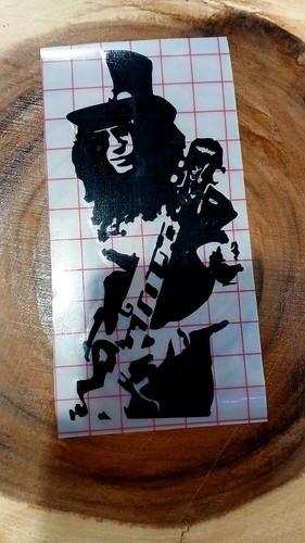Slash Premium Vinyl Decal. Guns N Roses, Rock Band, Axl Rose, Duff ...