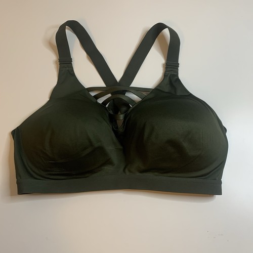 Women’s Sports Bra Victorias Secret 38D Army Green Lightly Padded ...