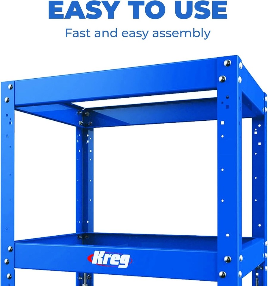 Kreg Multi-Purpose Shop Stand Steel Adjustable Table Saw Stand KRS1035 ...