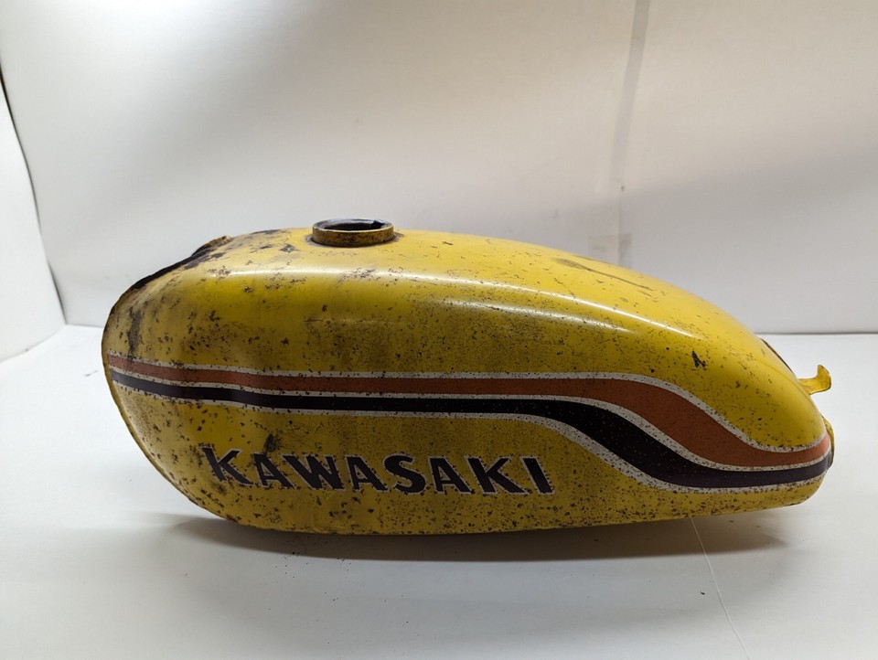 Kawasaki Ke100 G5 Fuel Tank Gas Tank 1975 + | eBay