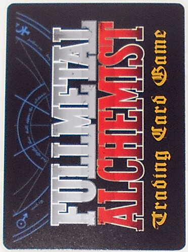 HEYMANS BREDA CYNOPHOBE FOIL FULLMETAL ALCHEMIST BW #20/110 C FMA TCG ...