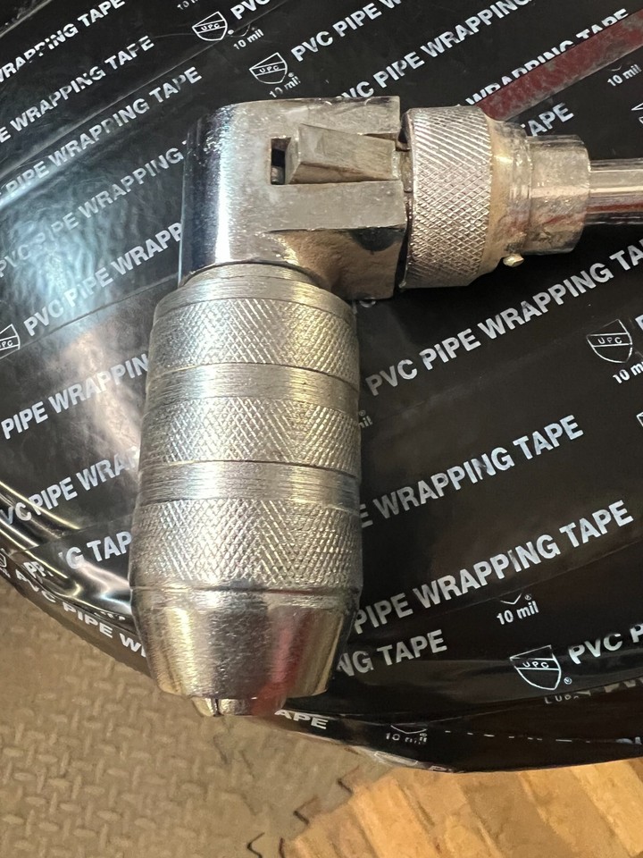 Vintage Manual hand drill wooden handle hand crank tool NEW!!! | eBay