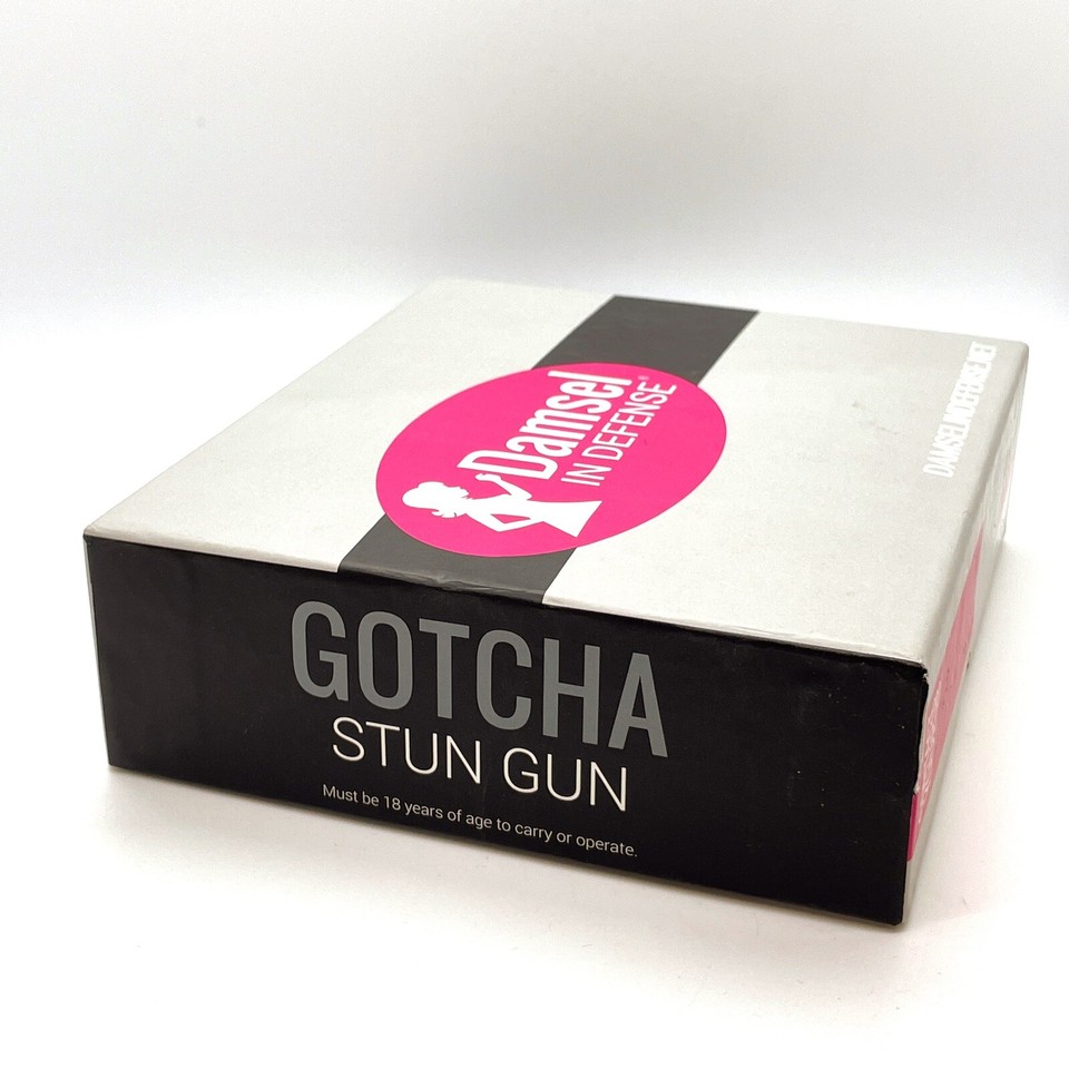 Damsel in Defense Gotcha Camera Stun Gun, Safety Alarm, Rechargeable ...