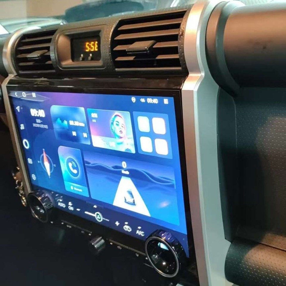 15'' Android Car Radio For Toyota FJ Cruiser 2007-2015 Screen Head Unit ...