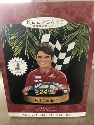 Jeff Gordon #24 NASCAR Hallmark Keepsake Collectors Christmas Tree ...