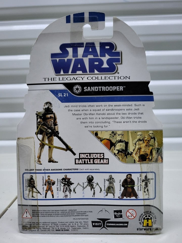 Sandtrooper Saga Legends SL21 2009 STAR WARS Legacy Collection NEW ...