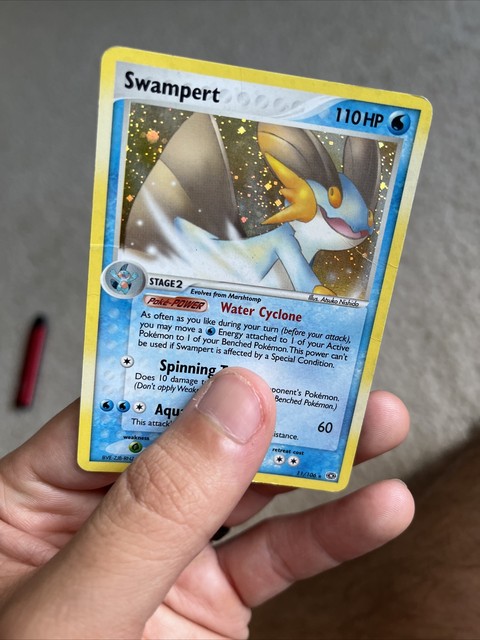 Pokémon TCG Swampert EX Emerald 11/106 Holo Holo Rare for sale online ...