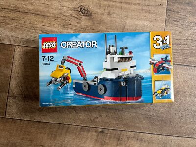 Lego Creator Ocean Explorer (31045) 3in1 Sea Plane Submarine Boat Ship ...