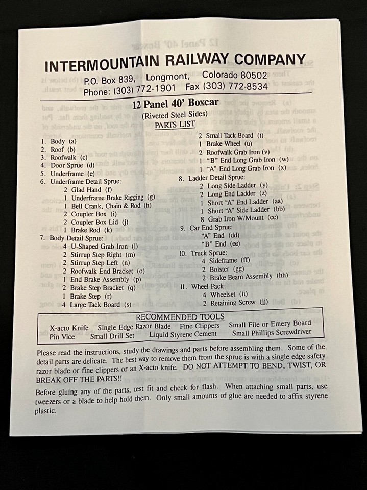 NEW MICRO-SCALE MODELS MOBIL GAS - GAS STATION CRAFTSMAN KIT # 00102 ...