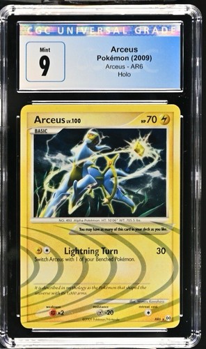 2009 Pokemon Arceus Holo #AR6 CGC 9 MINT | eBay