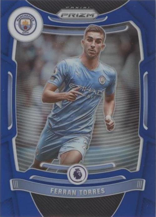 2021-22 Panini Prizm Premier League - Ferran Torres #14 Blue Prizm /340 ...