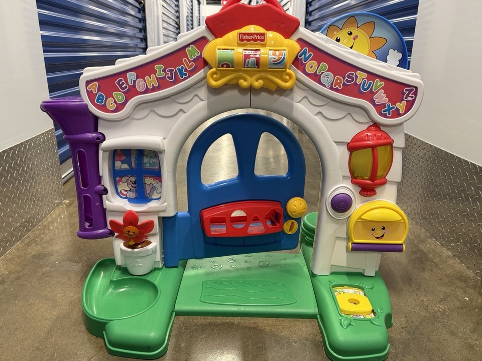 Vintage 2004 Fisher Price Laugh And Learn House - 2 Interactive Play ...