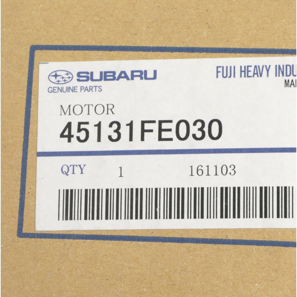 OEM 2002-2007 Subaru Radiator Cooling Fan Motor Impreza Baja Turbo ...