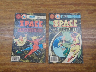2 Vintage Late 70's Space Adventure Comics by Charlton #10 & #11 | eBay